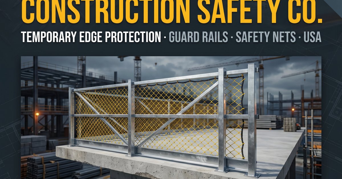 Temporary Edge Protection & Fall Protection Systems